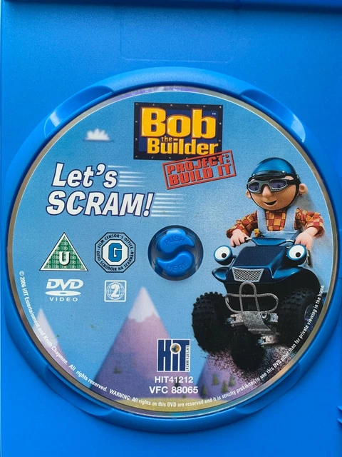 BOB THE BUILDER DVD Let's Scram Kids Pre-School Favourite EUR 5,65 ...
