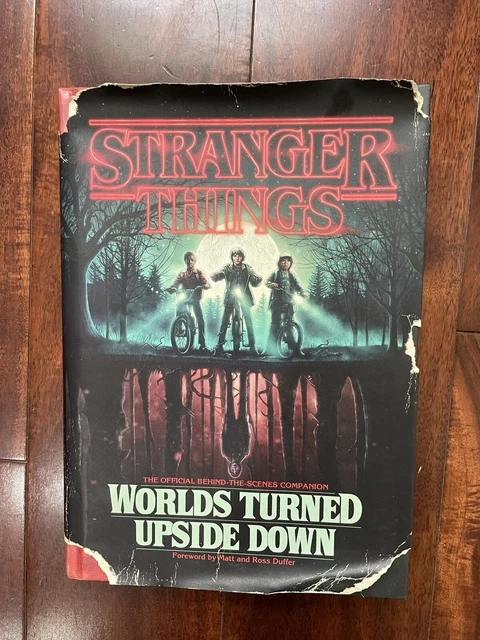 STRANGER THINGS WORLDS Turned Upside Down Companion hardback book. Like ...