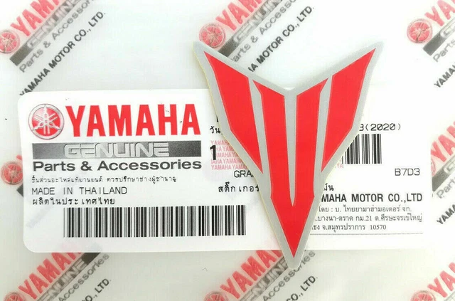 GENUINE YAMAHA TANK STICKER MT15 Sticker Emblem Lettering Logo Graphic ...