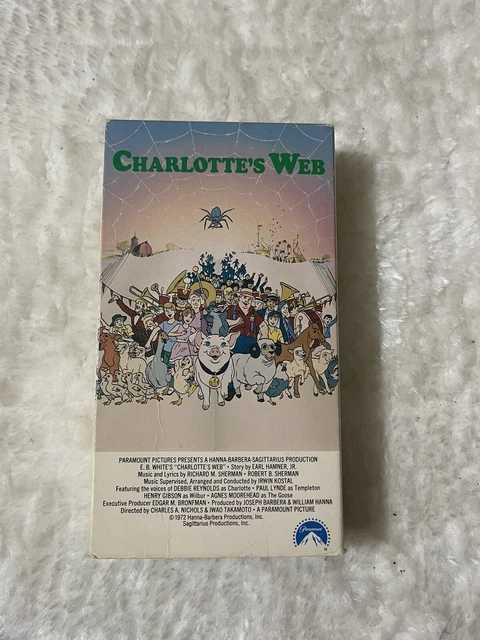 CHARLOTTES WEB VHS 1979 OOP Rare Pig Spider Wilbur Original Paramount ...