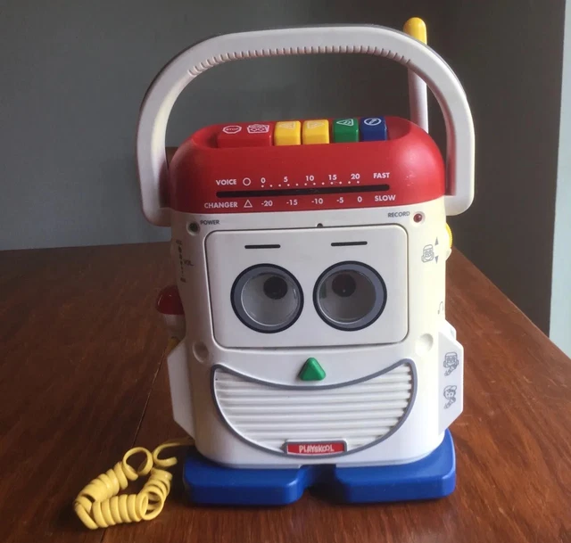 DISNEY PIXAR TOY Story 2 Mr. Mike Voice Changer Tape Recorder Playskool ...