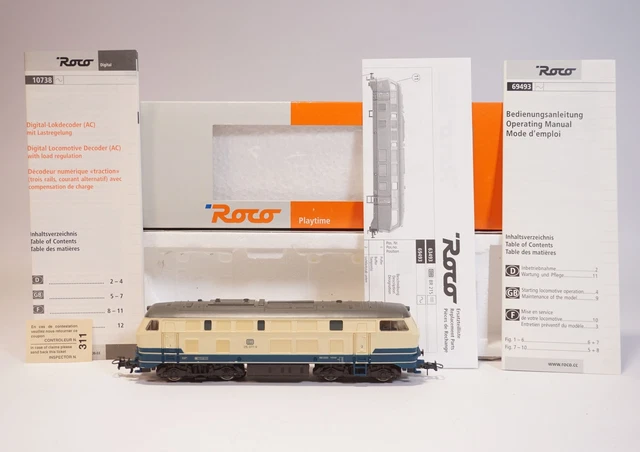 LOCOMOTIVA DIESEL ORIGINALE Roco H0 69493 locomotiva diesel delle ...