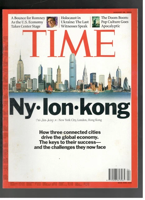 NEW YORK LONDON Hong Kong Global Economy Time Magazine 2008 January 28 ...