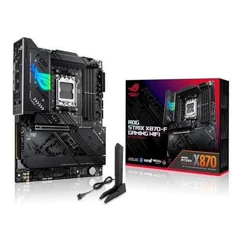 ASUS ROG STRIX X870-F GAMING WIFI AMD Ryzen 9000 AM5 X870 ATX ...