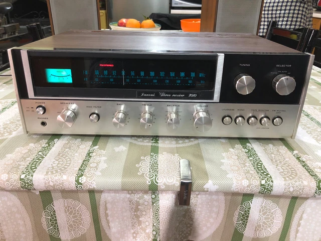 SINTOAMPLIFICATORE D'EPOCA - Sansui 7010 - Stereo Receiver 4 Channel ...
