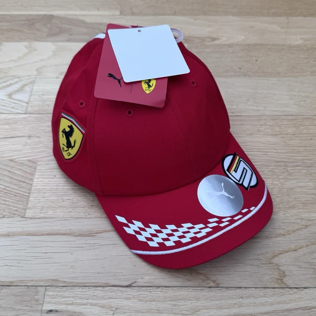 BNWT FERRARI F1 Cap Sebastian Vettel 5 Santander Puma Hat Cap £34.00 ...