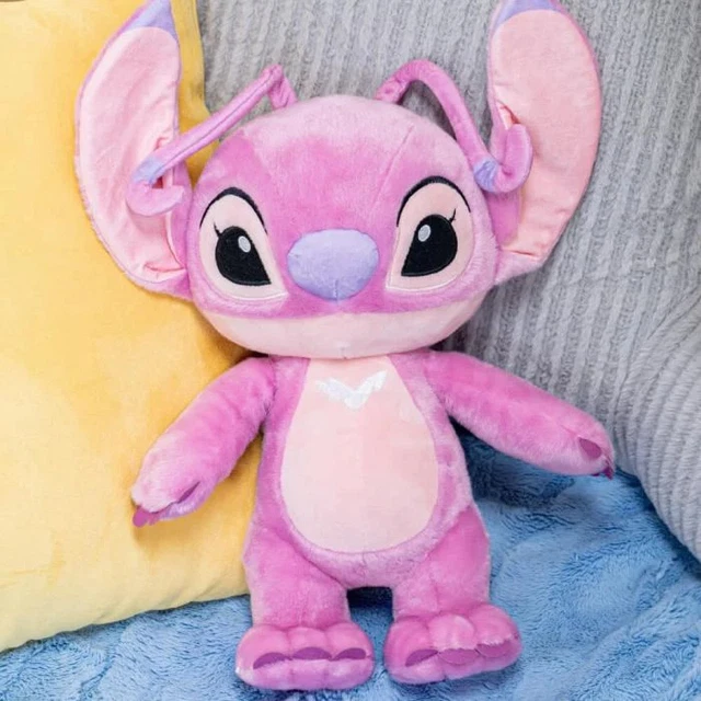 DISNEY STITCH ANGEL Stuffed Animal Standing Plush 15 Pink $44.95 ...