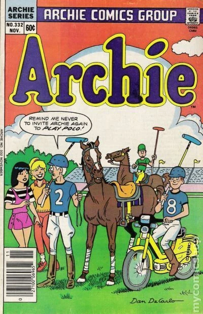 ARCHIE #332 FN- 5,5 1984 image stock qualité basse EUR 2,85 - PicClick FR