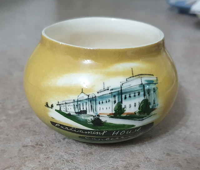 VINTAGE STUDIO ANNA Australian Pottery Small Vase Parliament House ...