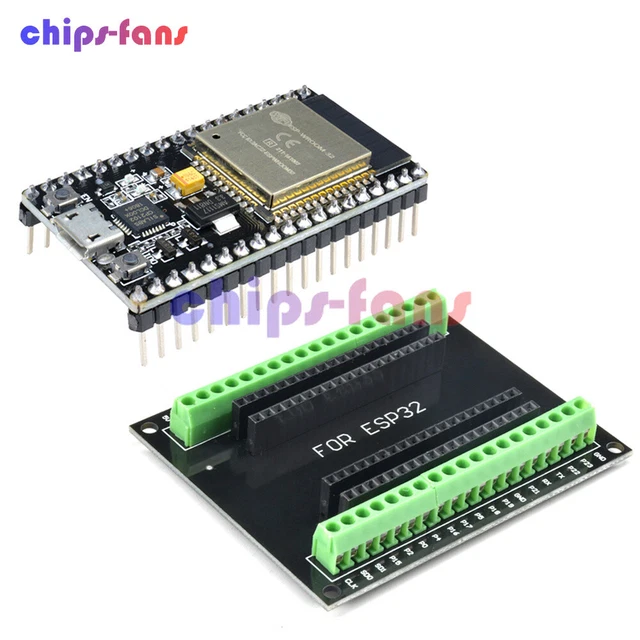 ESP32 BREAKOUT BOARD GPIO ESP32S ESP32 Development Board ESP-WROOM-32 38Pin DIY £3.59 - PicClick UK
