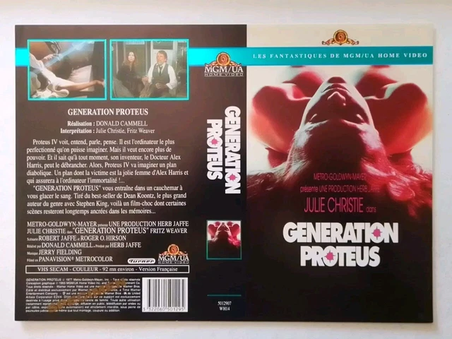 JAQUETTE VHS (SEUL) MGM/UA Generation Proteus EUR 4,00 - PicClick FR
