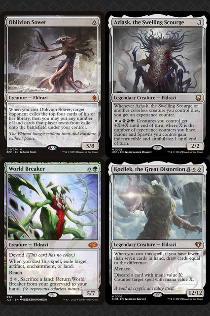 ULALEK, FUSED ATROCITY Commander Deck Ready-to-Play ELDRAZI EDH Magic ...