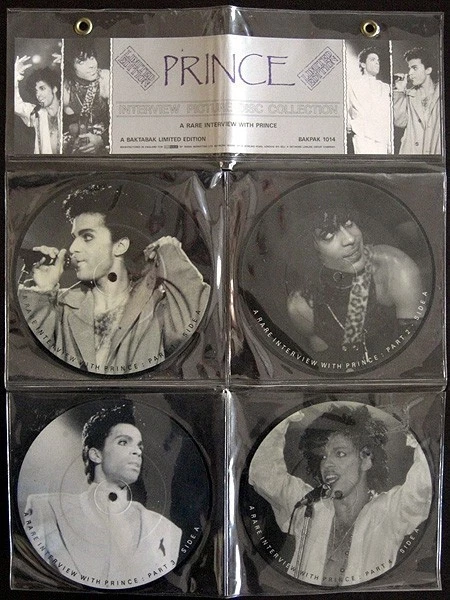 PRINCE - A rare interview with Prince - rare UK limited edition 4 x ...