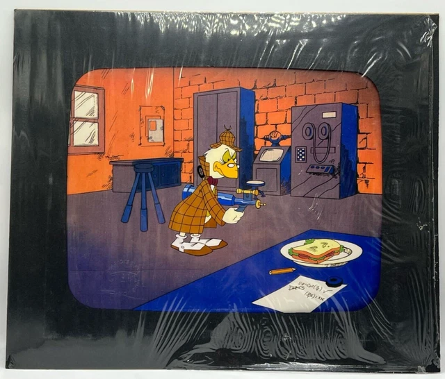 VINTAGE COUNT DUCKULA Animation Cell | Authentic 1991 Production Art ...