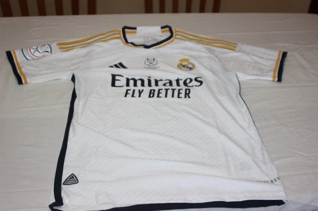 MAILLOT REAL MADRID de La Supercup Espagne 2024 Adidas Taille L N°7 ...