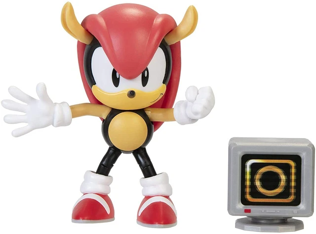 SONIC THE HEDGEHOG 4'' Classic Mighty Action Figure with Ring Box Sega ...