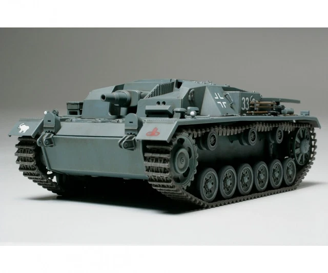 TAMIYA 300032507 1:48 Dt. Sturmgeschütz III Ausf.B Kampfpanzer WW2 EUR ...