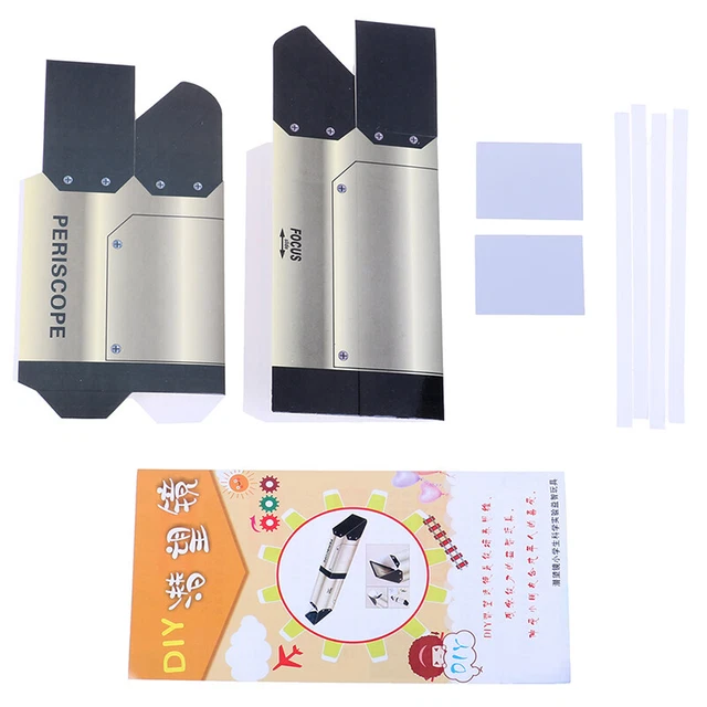 DIY PAPER TELESCOPIC Periscope Inventions Manual Physics Experiment ...