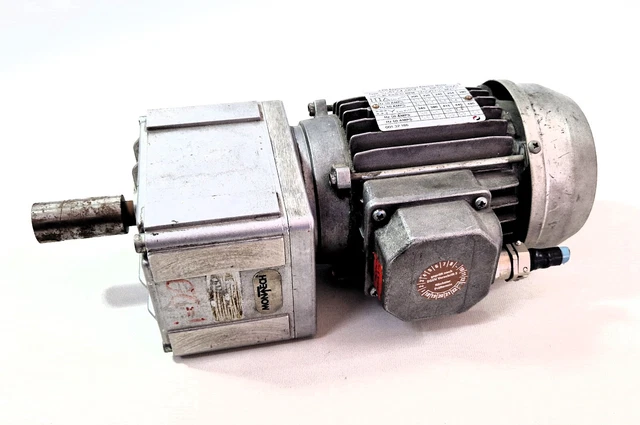 MONTECH 3 PH. Asynchronous Motore Tipo S 63.C4.B657 BIP55 Kw0.12 RPM ...