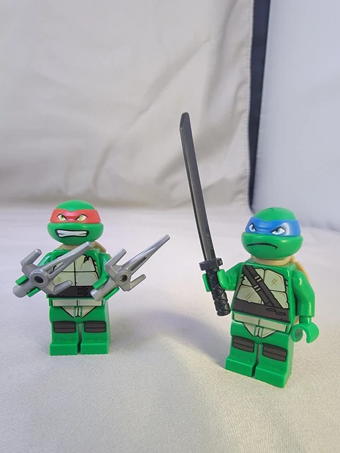 LEGO TEENAGE MUTANT Ninja Turtles Authentic Minifigures Leonardo ...