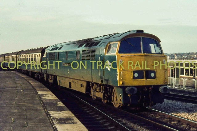 UK RAILWAY PHOTOGRAPH Of Class 52 Western D1023. Rm52-80 £1.70 ...
