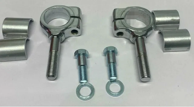 97-2291 FIT FOR Triumph Bsa Handlebar P Clamps T100 Tr6 T120 Tr7 T140 ...