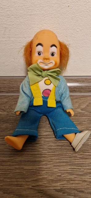 DDR GUMMI FIGUR Clown Ferdinand aus dem Kinderfernsehen ca. 70 Jahre ...