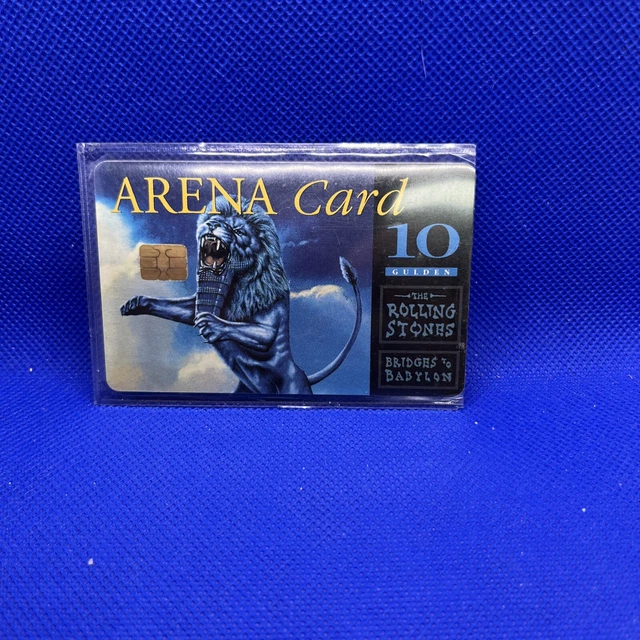 THE ROLLING STONES Bridges Of Babylon Amsterdam Arena Phone Card £5.00 ...