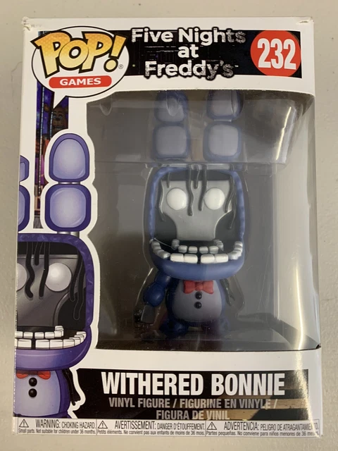 WITHERED BONNIE 232 ~ Five Nights at Freddy's ~ Funko Pop Vinyl + Free ...