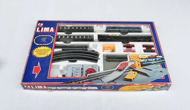 LIMA COFFRET TRAIN MERCEDES VINTAGE SNCF Locomotive 67001 Transfo En ...