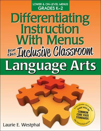 DIFFERENTIATING INSTRUCTION WITH Menus for the Inclusive Classroom: Language Art £13.63 ...