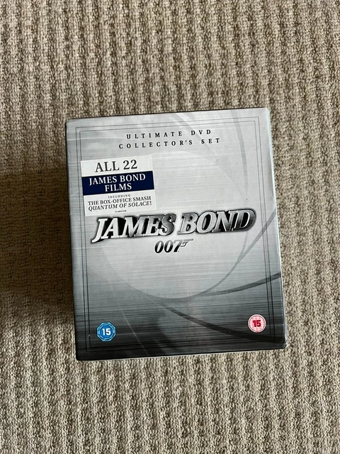 JAMES BOND 007 Complete Collection Ultimate Collector’s DVD Box Set 22 ...