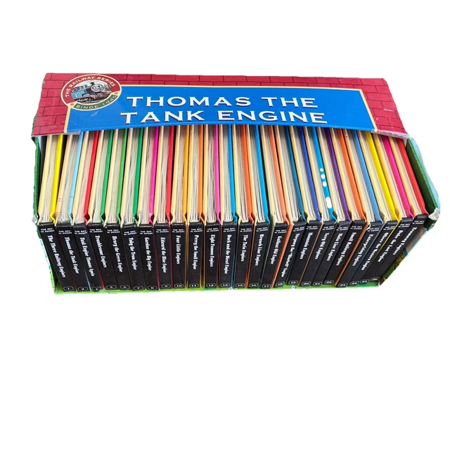 THOMAS TANK ENGINE Railway Series Book Box Set Collection 24 Books 2 ...