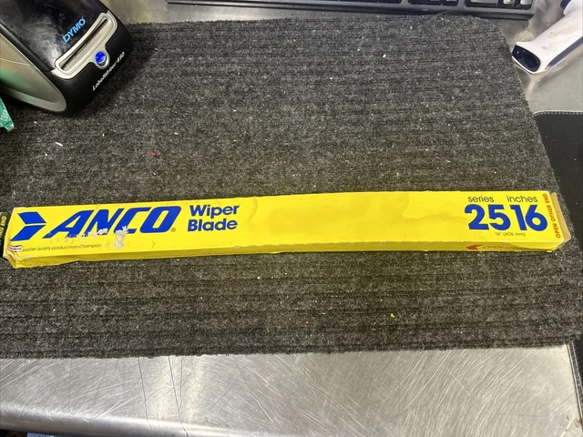 SINGLE ANCO 25-16 Windshield Wiper Blade Replacement Made in USA 16 ...