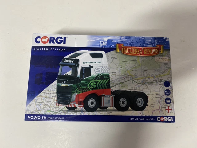 CORGI CC16004 VOLVO FH Tractor Unit Eddie Stobart MINT £55.00 - PicClick UK