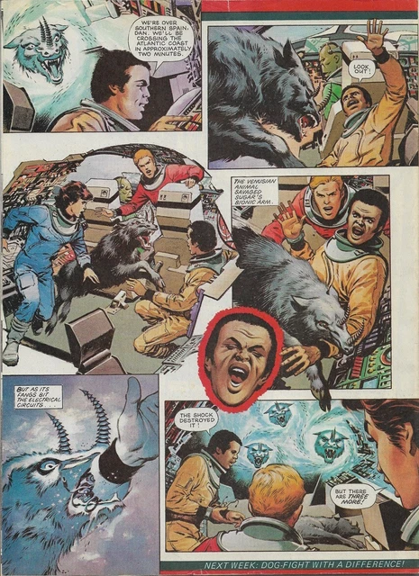 EAGLE #39, 18TH December 1982. FN. Dan Dare, Doomlord, House of Daemon ...