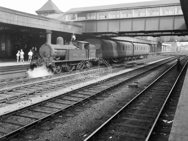 PHOTO BRITISH Railways Steam Locomotive 46654 Class LNW 1P at Coventry ...