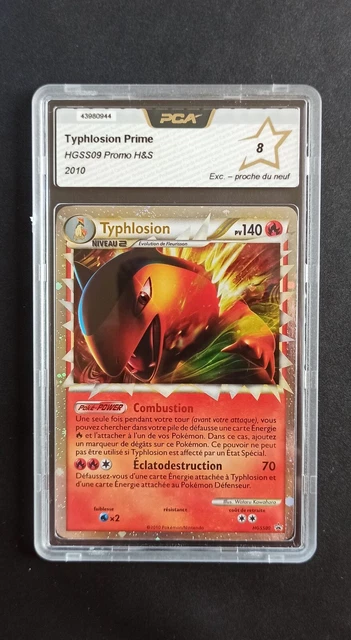 CARTE POKÉMON TYPHLOSION Prime HGSS09 - Promo - FR - PCA 8 EUR 55,90 ...