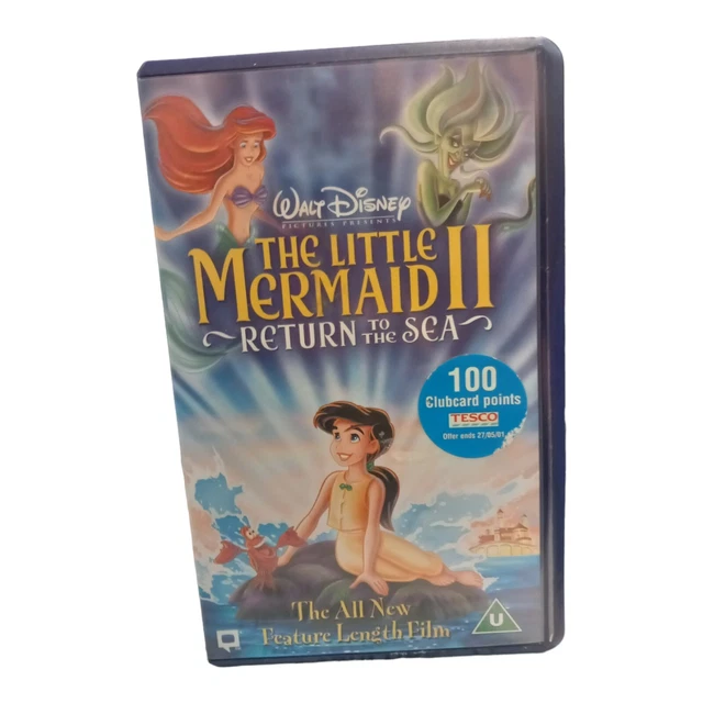 THE LITTLE MERMAID 2 Return To The Sea (Animated) (VHS, 2001) £5.00 ...