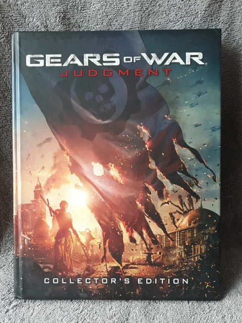 GEARS OF WAR Judgement Collector’s Edition Strategy Guide – Hardback £4 ...