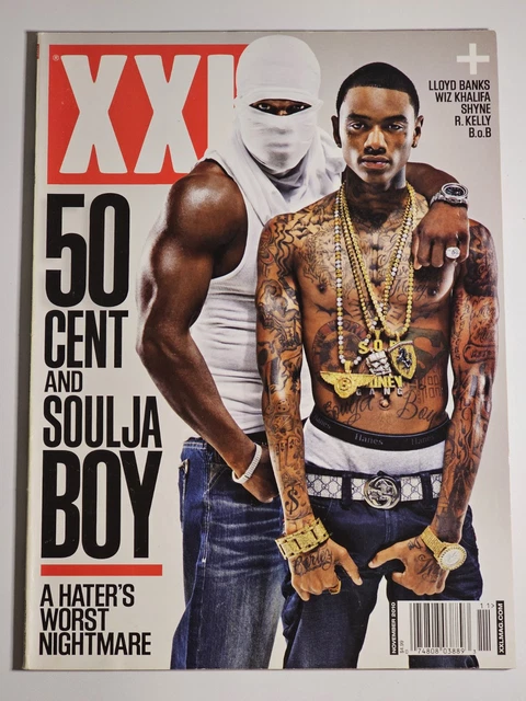 XXL NOVEMBER 2010 Magazine 50 Cent Soulja Boy Rap Hip Hop R. Kelly Wiz Khalifa $25.00 - PicClick CA