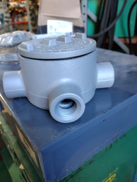 APPLETON GUAT50 1/2" EXPLOSION PROOF TYPE OUTLET BOX ( 22 available ...