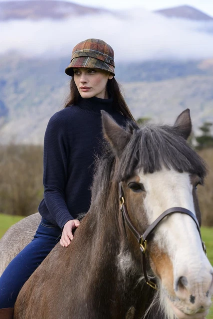 LADIES FLAPPER HAT (Fall Leaves Tartan) £100.37 - PicClick UK