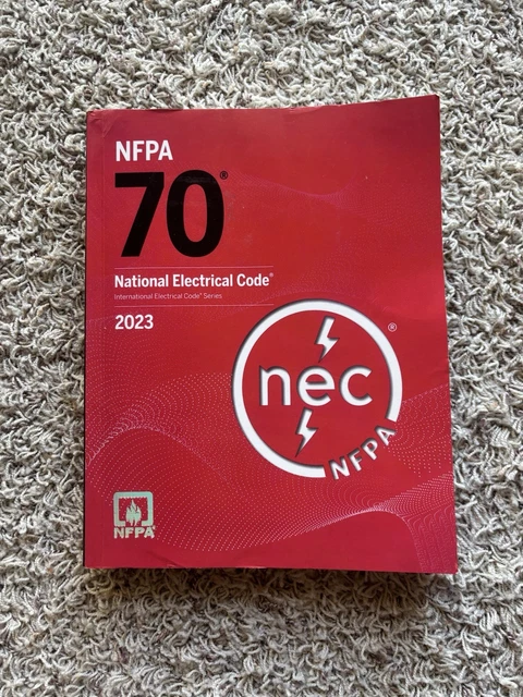 NEW NFPA 70 National Electrical Code NEC 2023 Edition Paperback £96.32 ...