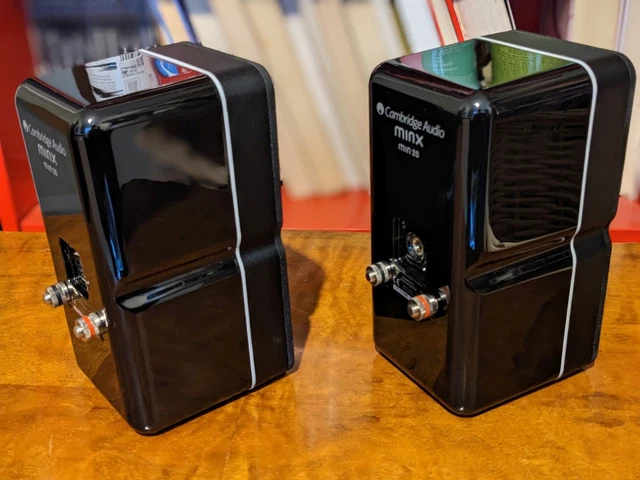 CAMBRIDGE AUDIO MINX MIN 20 Speakers Pair. Fully working. Good ...