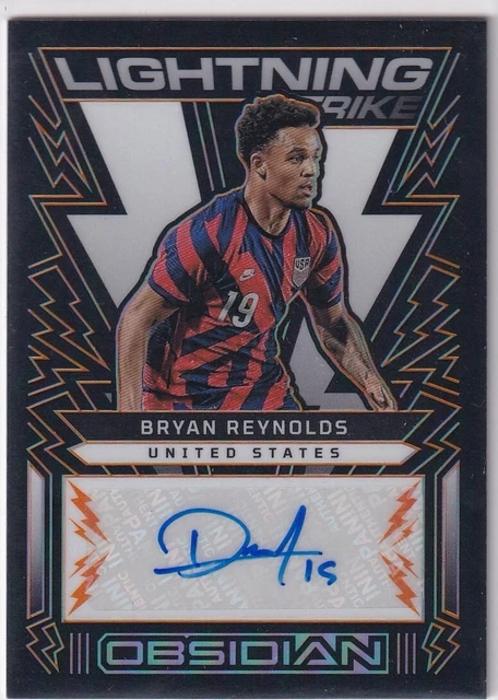 PANINI OBSIDIAN FOOTBALL 2022-23 Numéro Ls-Bry Bryan Reynolds Auto 60/ ...