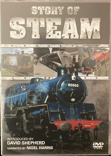 STORY OF STEAM (DVD) Introduced by David Shepherd £0.99 - PicClick UK