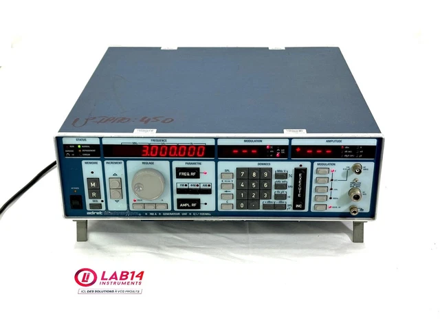 ADRET ELECTRONIQUE ADRET 740A 740 A Générateur UHF 0.1/1120Mhz Option 3 ...