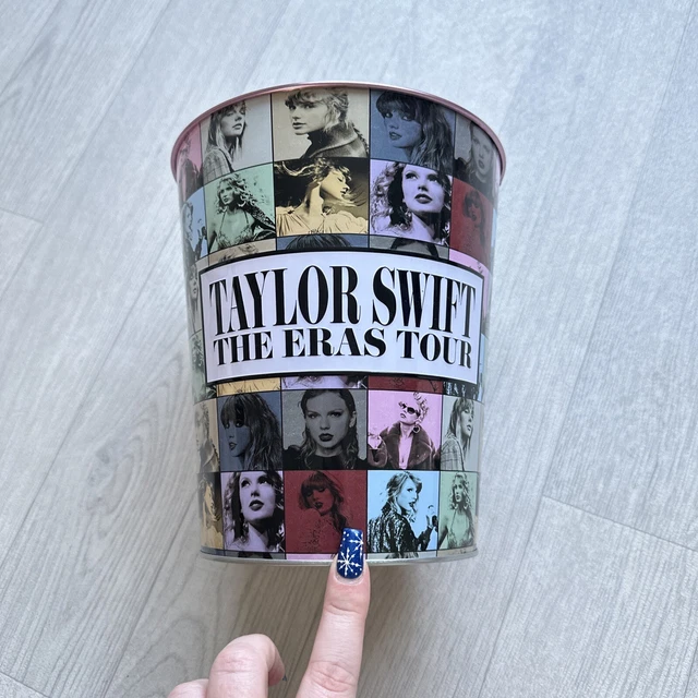 TAYLOR SWIFT THE Eras Tour Movie Metal Popcorn Bucket Cineworld £10.00 ...