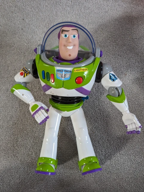 TOY STORY INTERACTIVE Buzz Lightyear Action Figure Disney Pixar, With ...